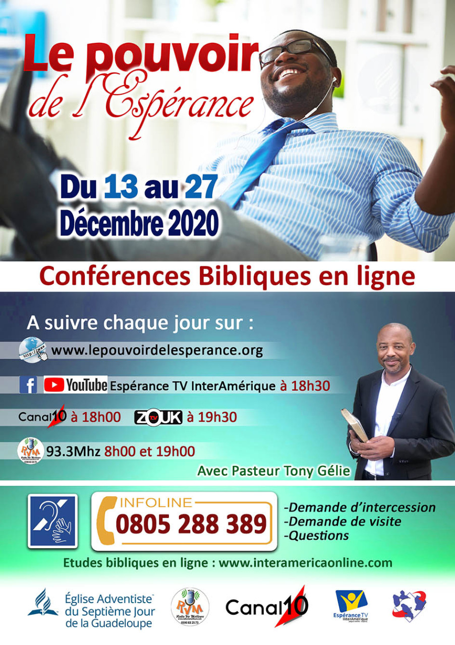 Conférences Bibliques en Ligne du 13 au 27 Décembre 2020 – Eglise ...